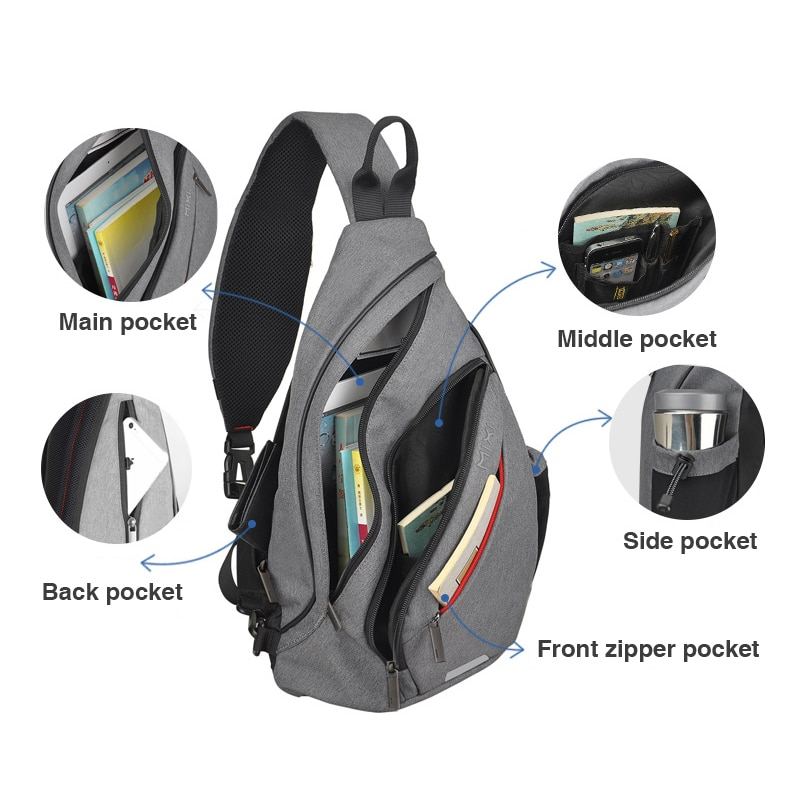 Men’s Shoulder Backpack (TMC105)